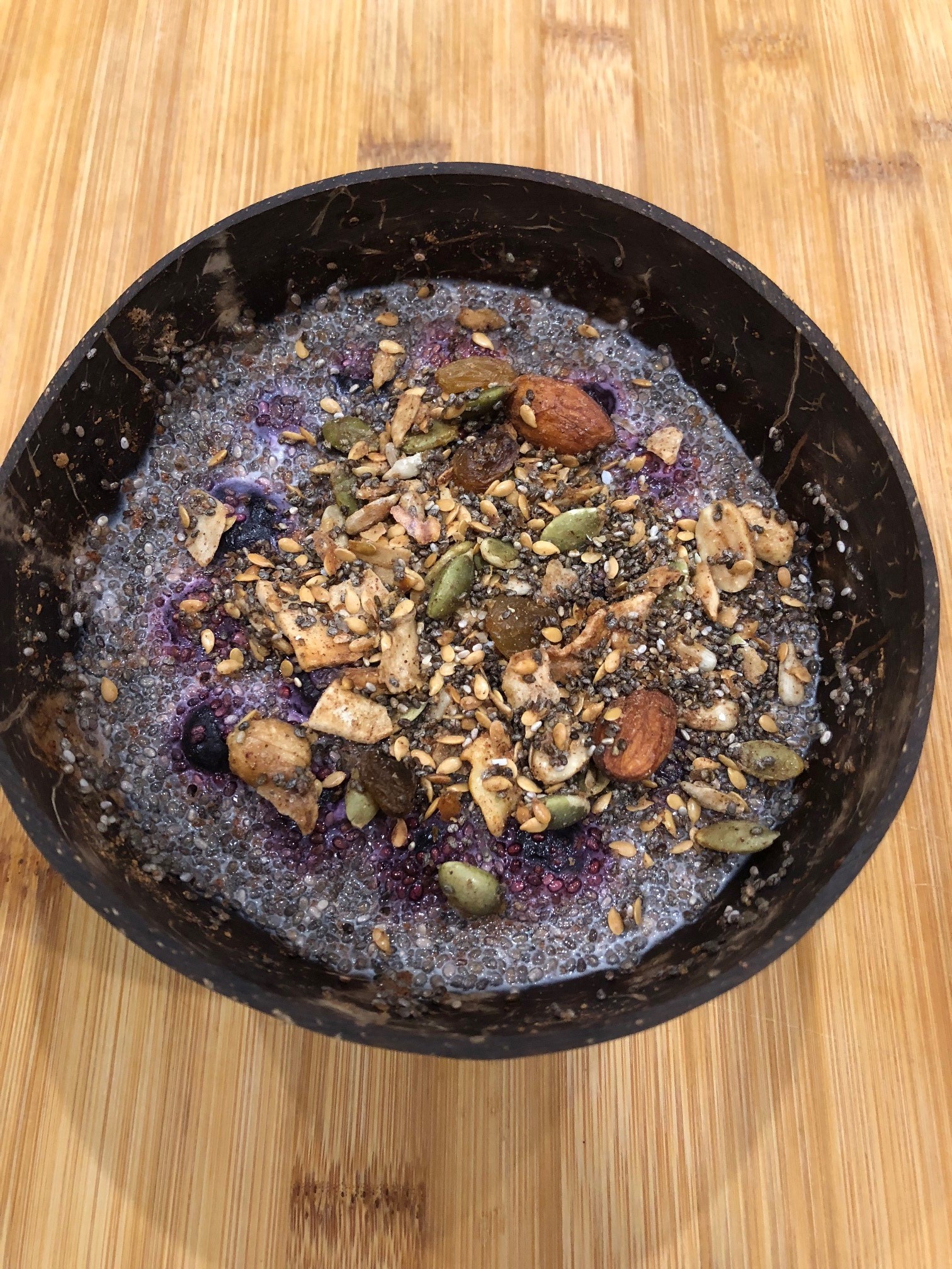 Simple chia and blueberry pudding – Maggie's Food Stories